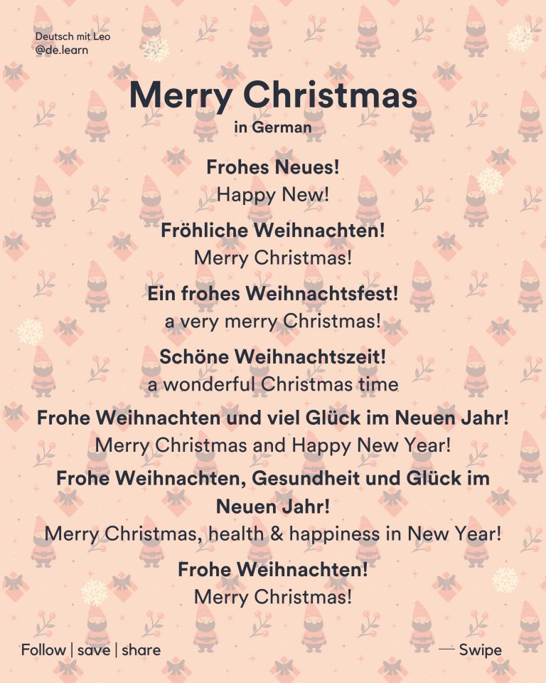 The Origins and Traditions of Christmas (Weihnachten) in Germany ...